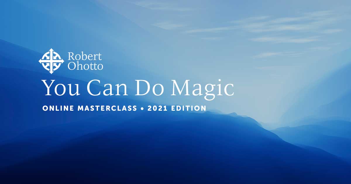 You Can Do Magic Online Masterclass - Robert Ohotto